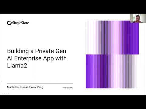 How to Build a Llama 2 Fully Private GenAI App - YouTube