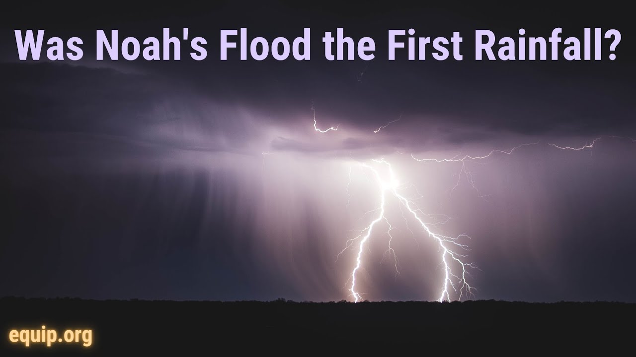 Was Noah's Flood the First Rainfall? - YouTube