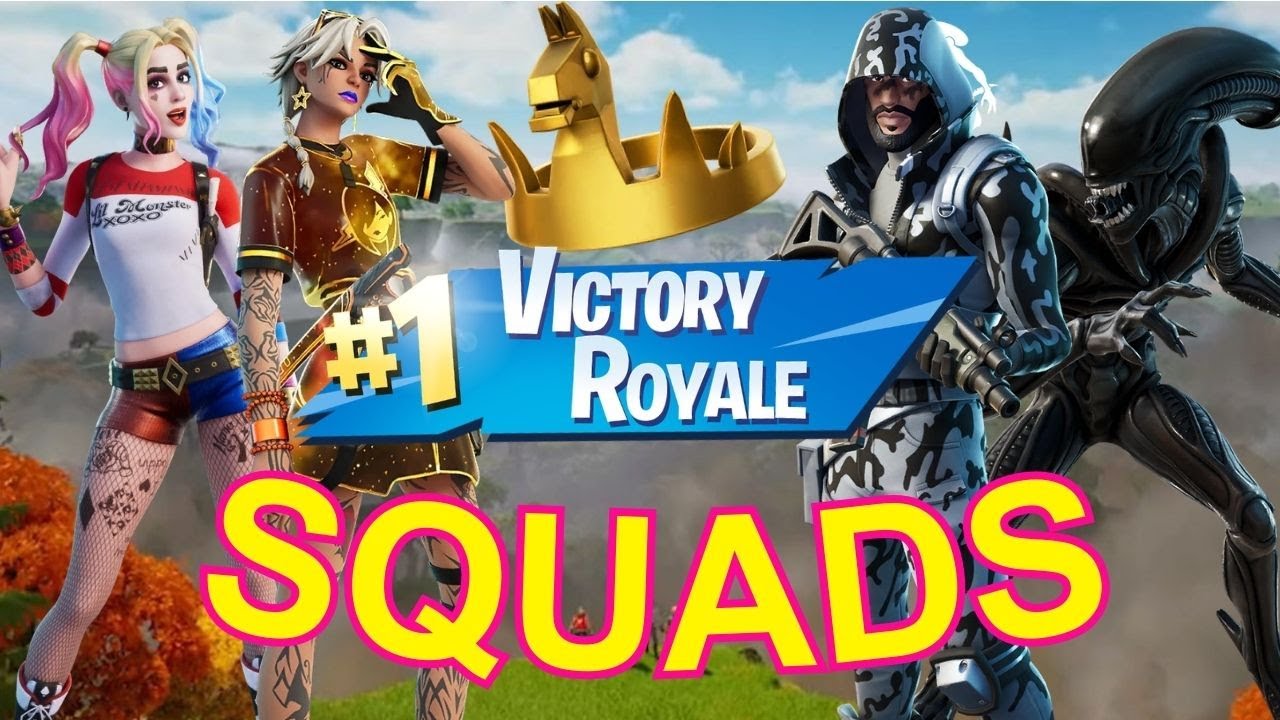 Fortnite Squads Victory Royale - YouTube