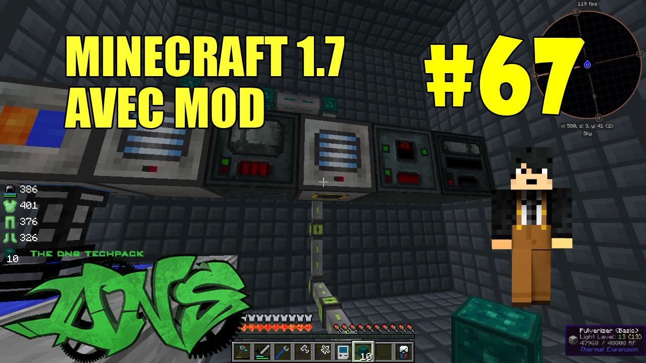 Aventure minecraft 1.7 avec mod #67 - YouTube
