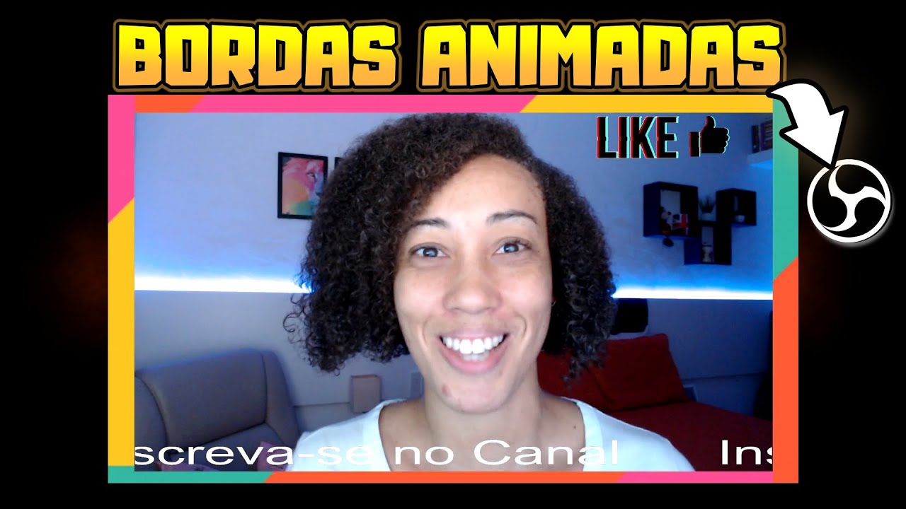 Como colocar bordas animadas no OBS Studio (Tutorial Completo) - YouTube