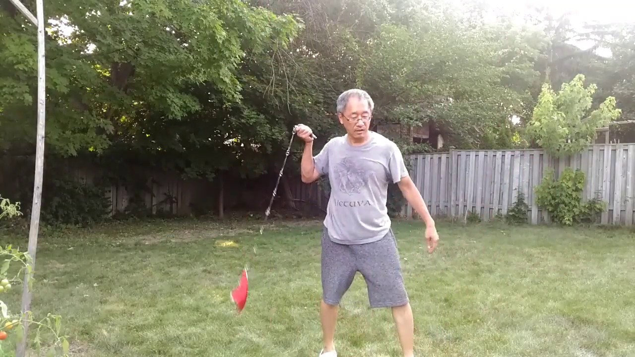 Chain Whip - 6 Techniques to catch/gather the jiujiebian 九節鞭 - YouTube