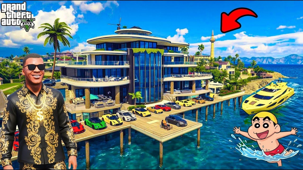 Franklin or Shinchan Touch Anything Become Gold in GTA 5 || SUMIT OP EXTRA - YouTube