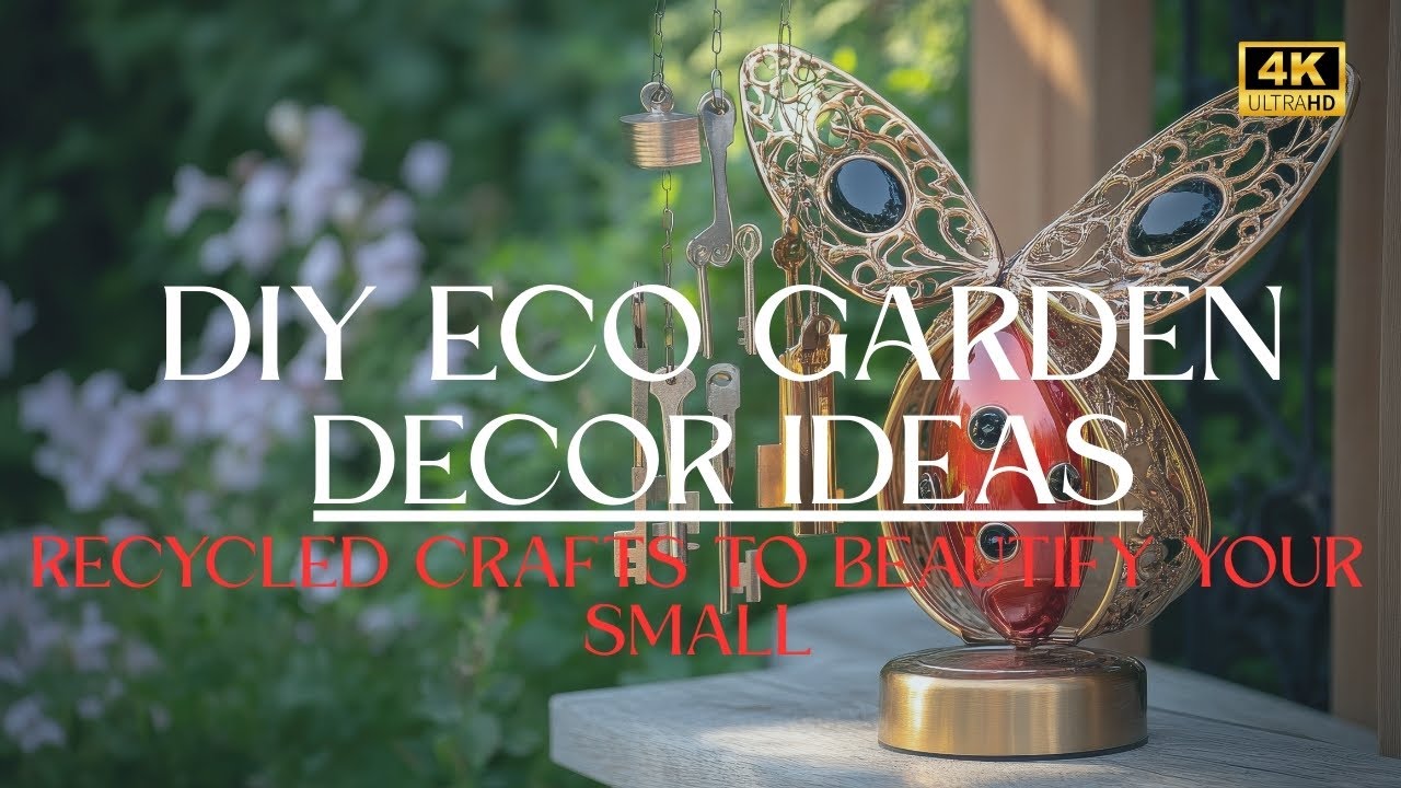 DIY Eco Garden Decor: Recycled Crafts for Small Backyards – Creative ...