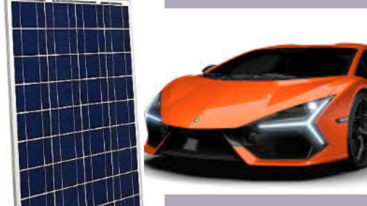 HOW TO DRIVE CAR WITH SMALL SOLAR PANEL, VERY SIMPLE AND EASY - YouTube