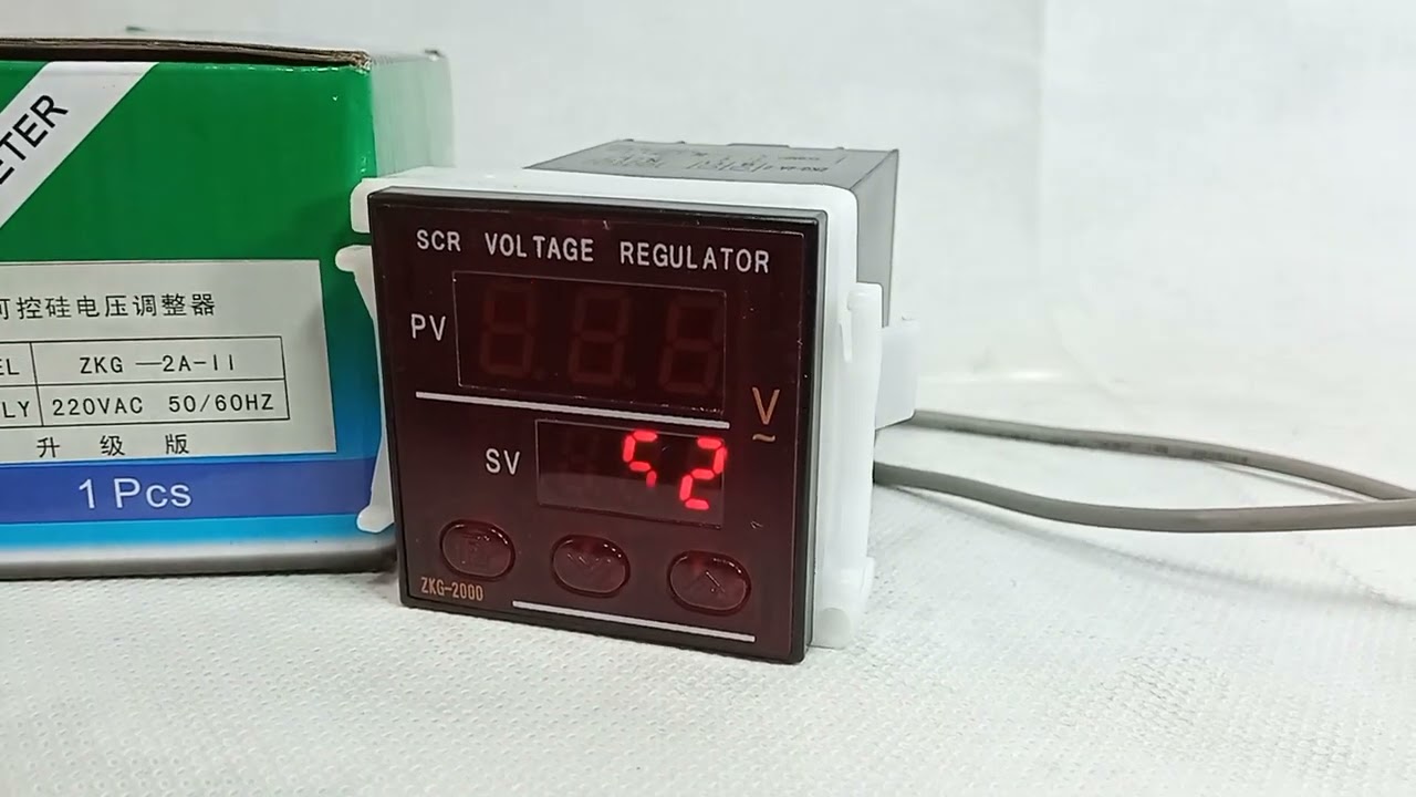 ZKG-2000 SCR Voltage Regulator in Pakistan - YouTube