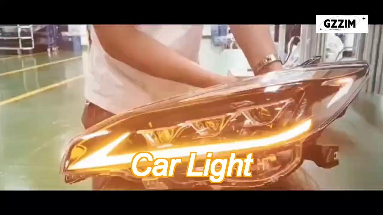 toyota wish 2009-2015 factory car light modified headlight car front ...