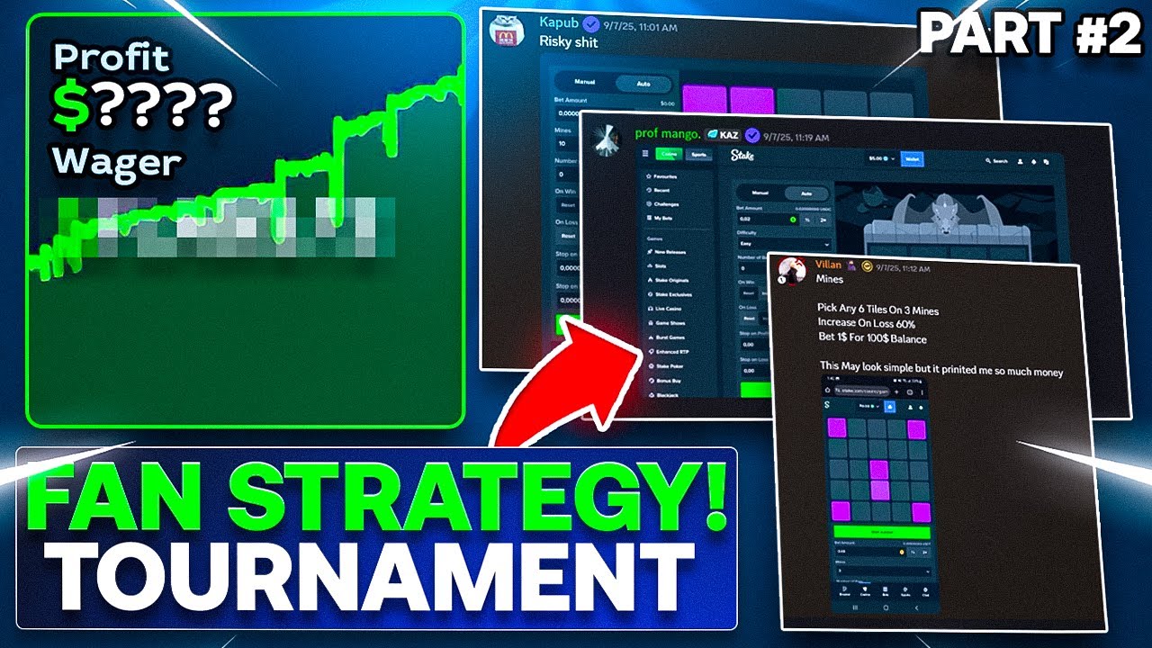 I Tried Out CRAZY Stake Fan Strategies! - YouTube