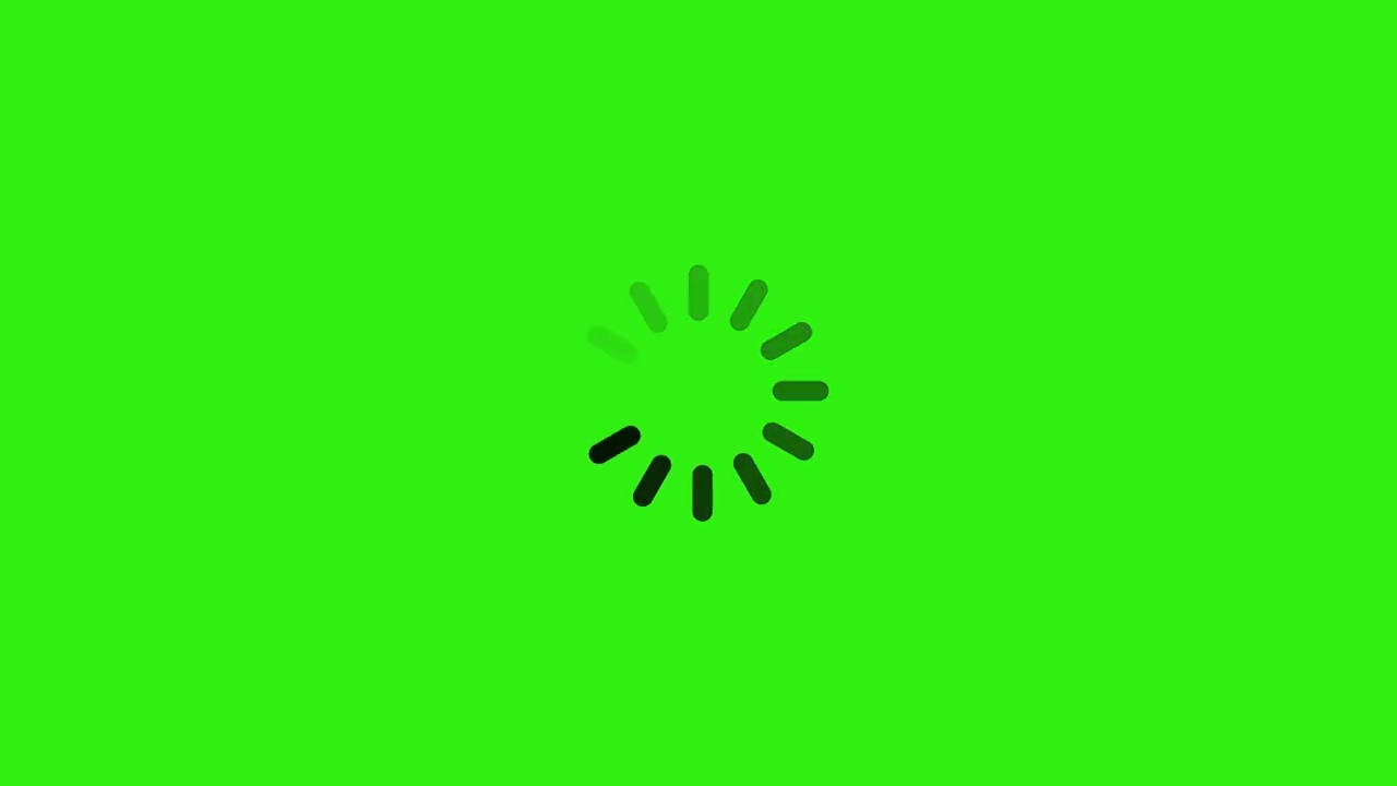Circular loader green screen animation video by @Pixel Edge | Royalty ...