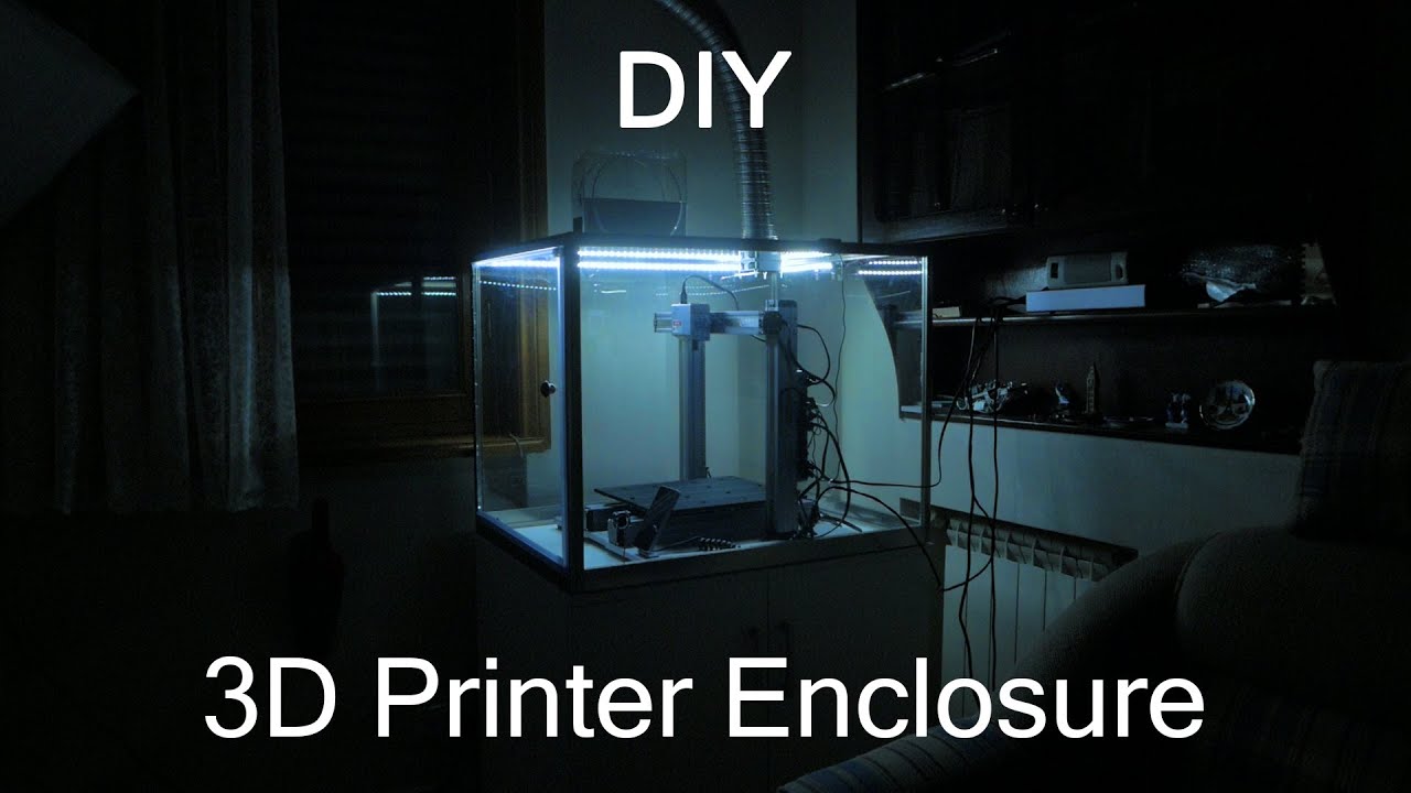 How to Make a 3D Printer Enclosure - YouTube
