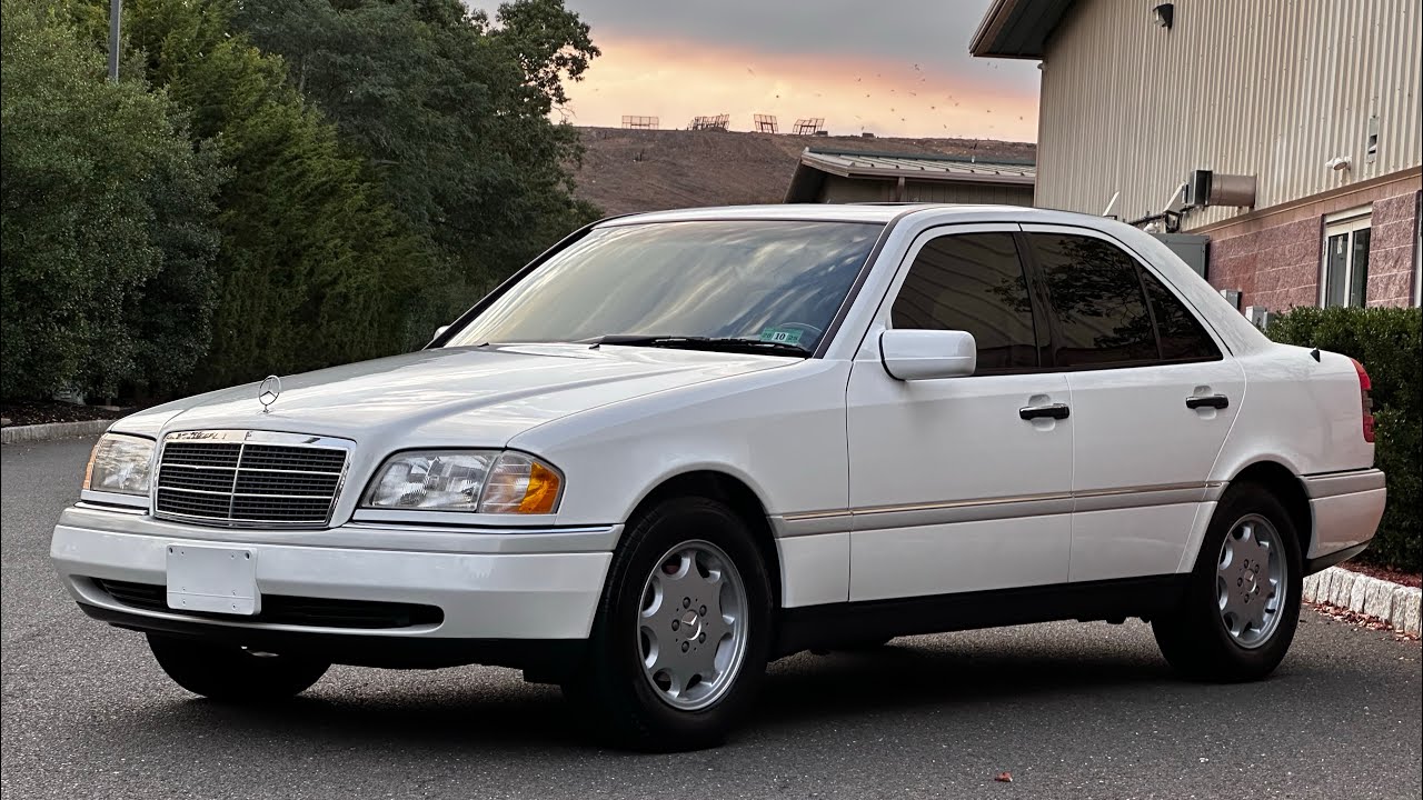 The nicest W202 1997 Mercedes-Benz C230 in the world !!! Drive video 10 ...