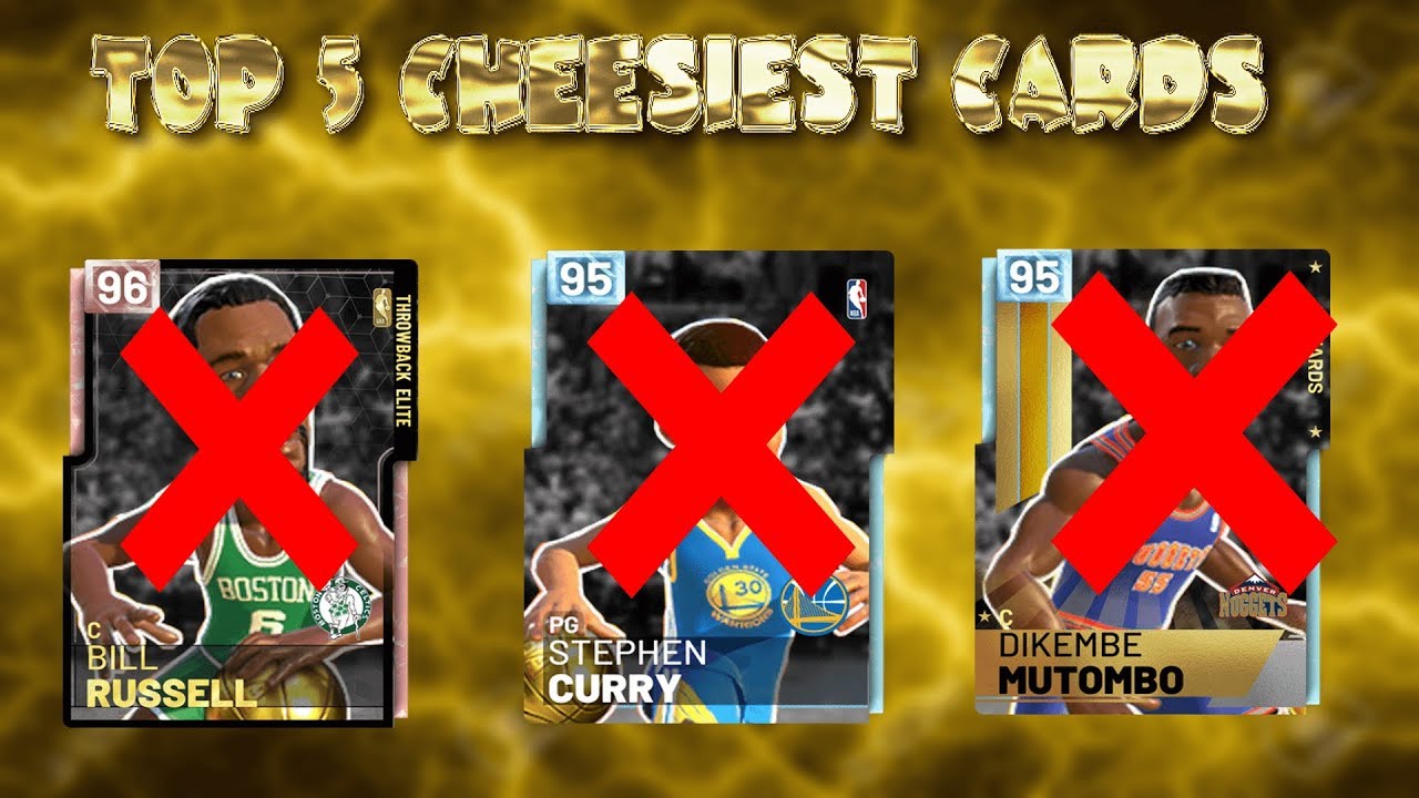 Top 5 Cheesiest Cards in NBA 2K Playgrounds 2 - YouTube