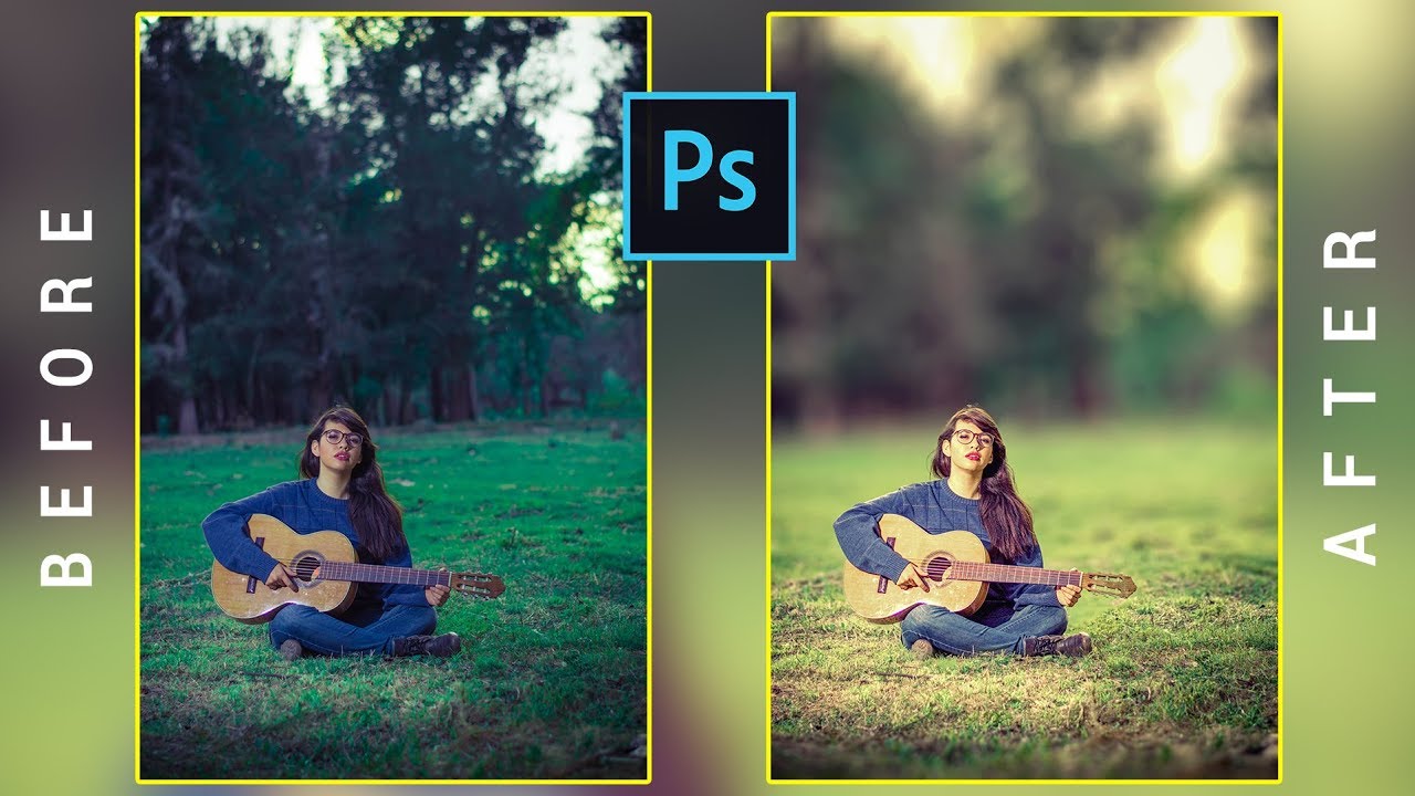 How To Beautify A Photo From Worse One To Beautiful One | Photoshop CC ...