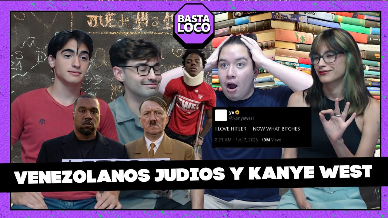 Kanye West complicado, la bibliotecologia y la marcha | Basta Loco 7/2 ...