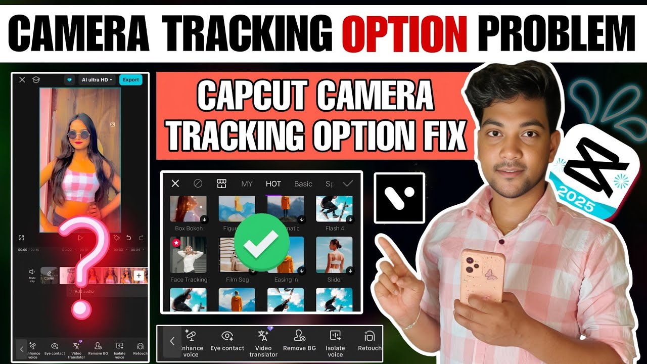 Capcut Camera Tracking Option Not Showing Problem Solved | Capcut Camera Tracking Option Missing ...