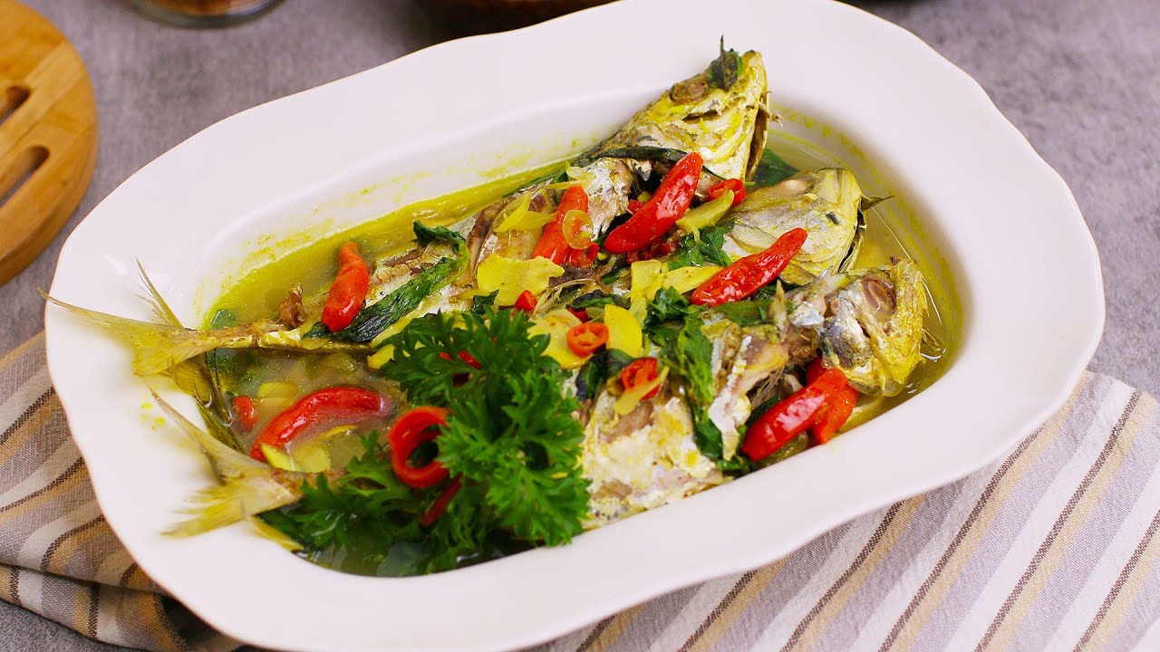 Ikan Kembung Banjar Kuah Kuning Simple - Makanan Khas Daerah Simple ...