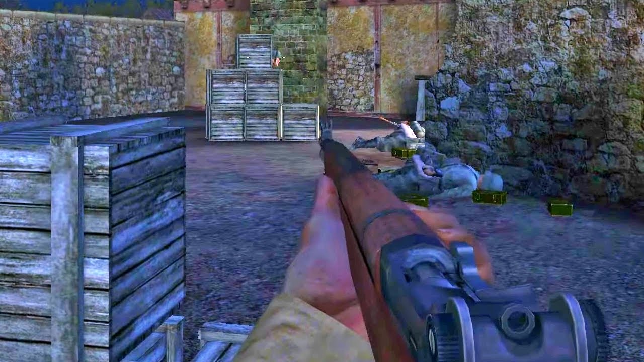 Mission 2 | American Campaign | Call of Duty 1 - YouTube