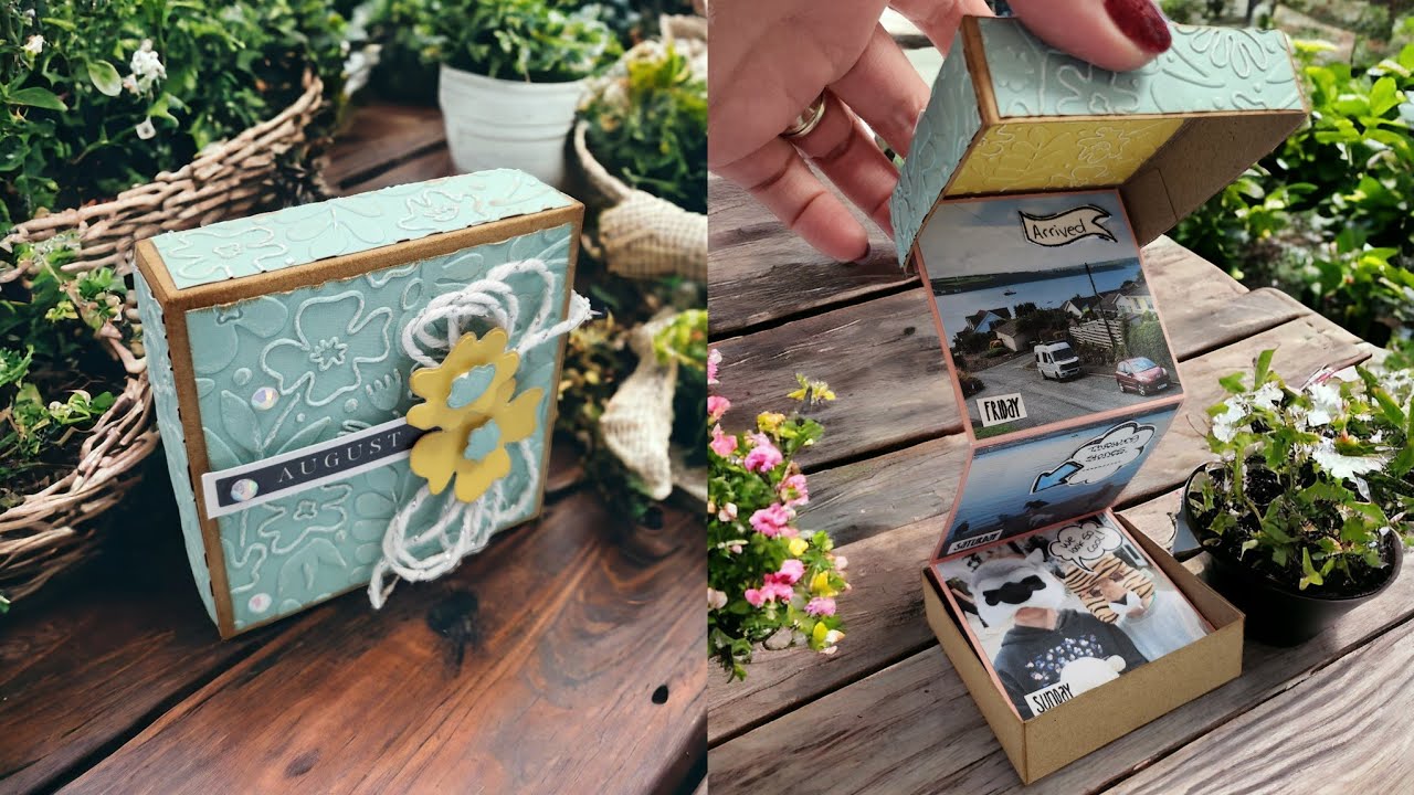 Project Papercraft Society Advent Calender Boxes 10-16 Acordian pop up ...