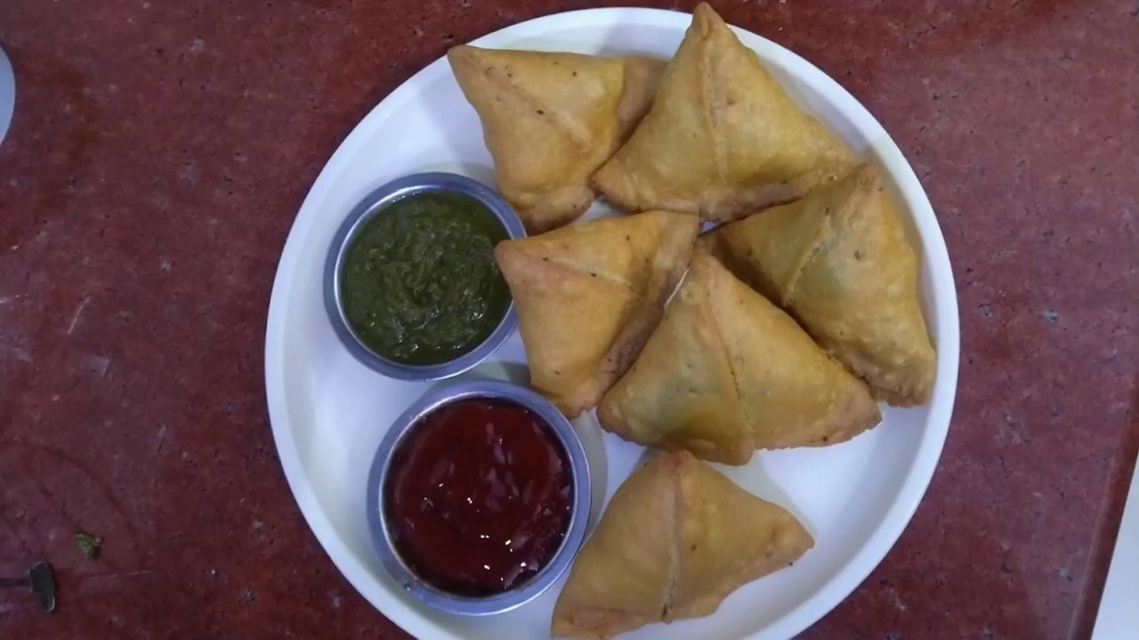 Home made samosa - YouTube