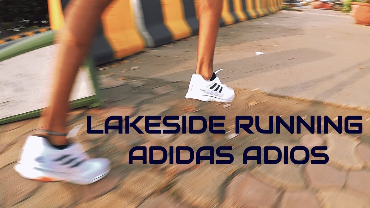 Lakeside running in Hyderabad | First run in an #Adidas - YouTube
