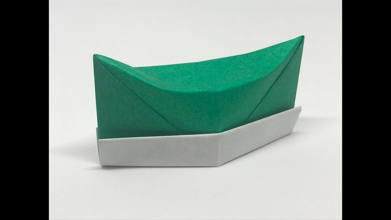 Military Cap | Origami Tutorial | Easy | For Beginner - YouTube