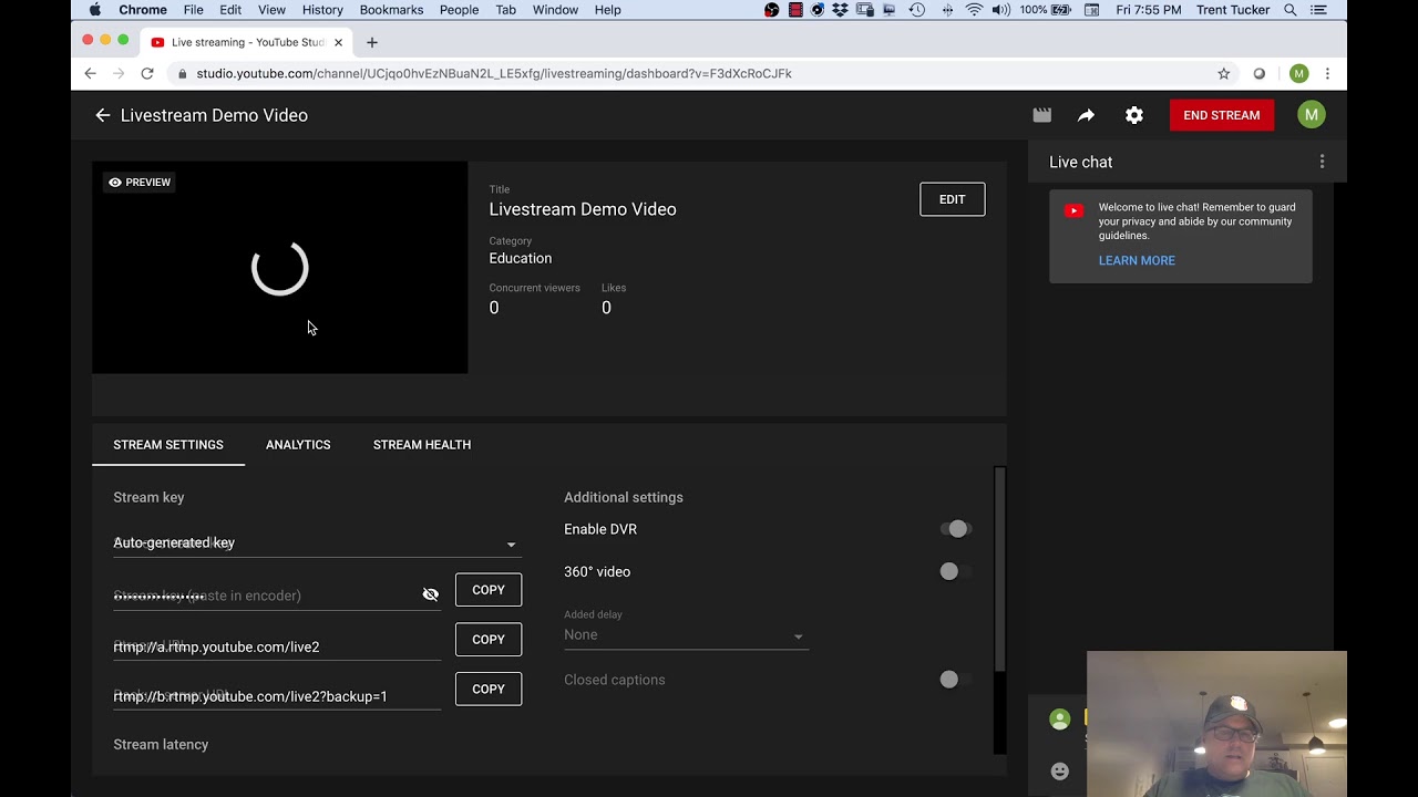 Livestream Demo Video - YouTube