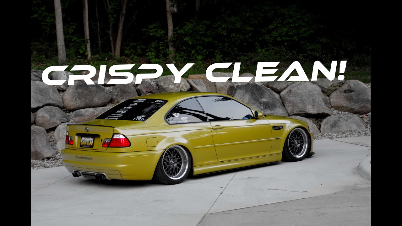 Washing the M3! - YouTube