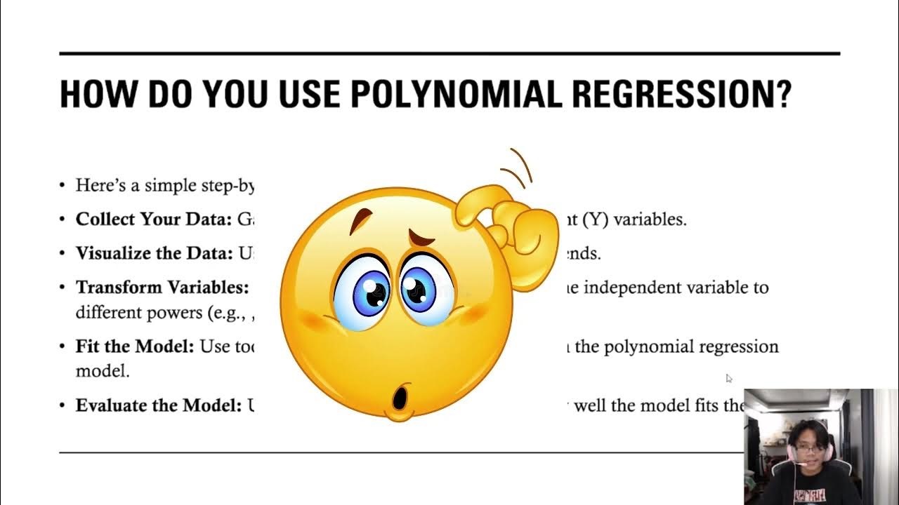 UNDERSTANDING POLYNOMIAL REGRESSION - YouTube