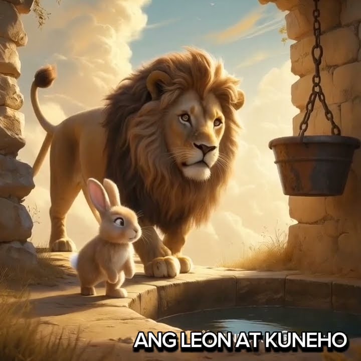Ang Leon At Matalinong Kuneho " Tagalog Story for Kids" - YouTube