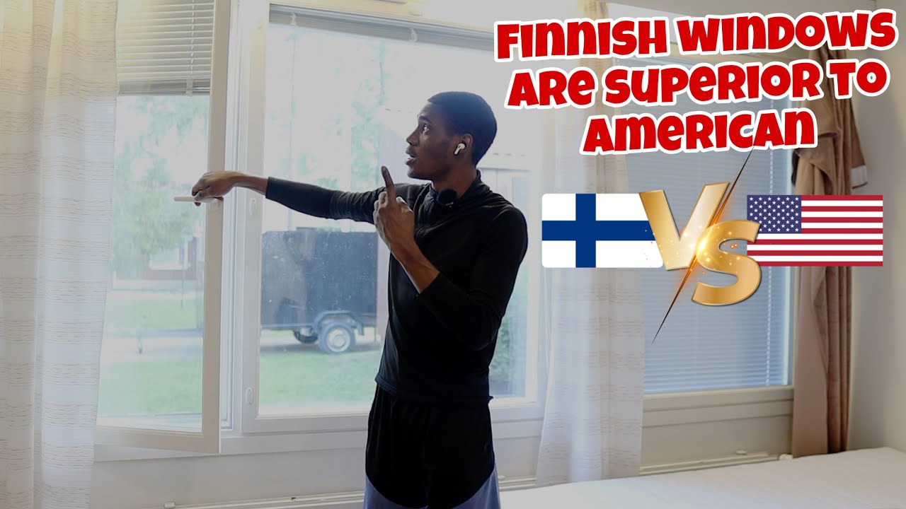 American Windows Compared to Finnish Windows - YouTube