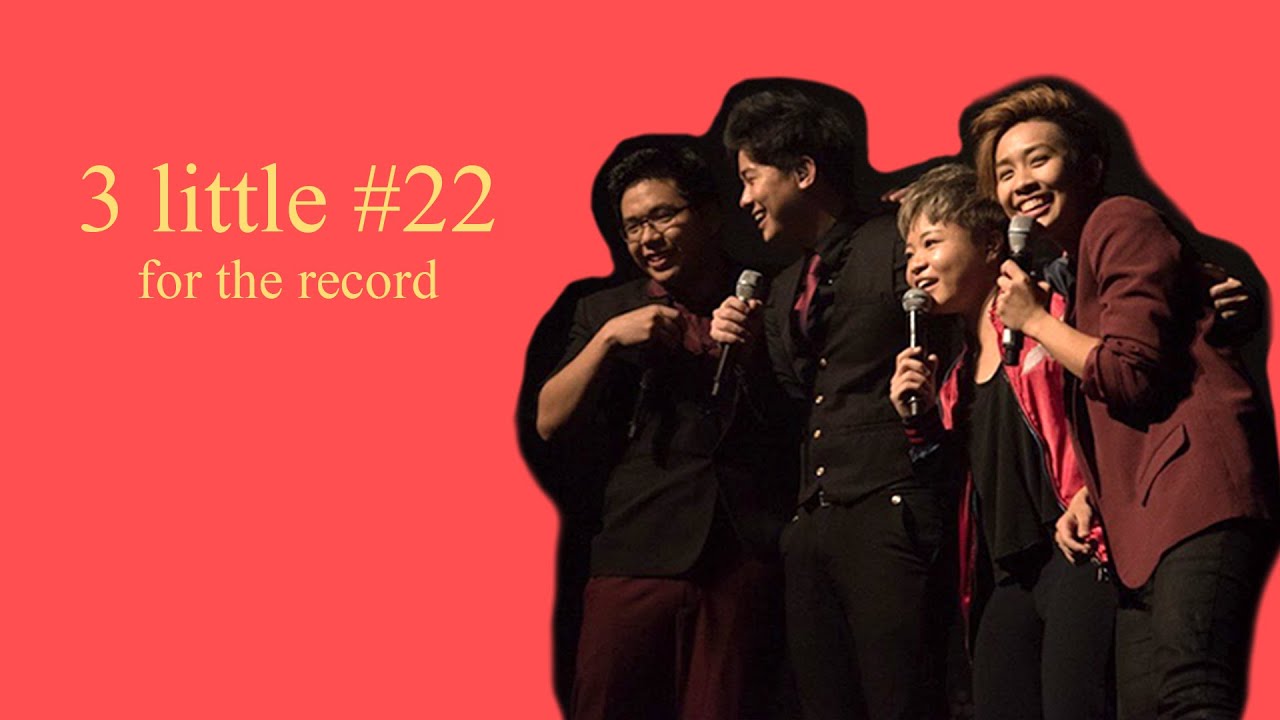 3 little #22 for the record - YouTube