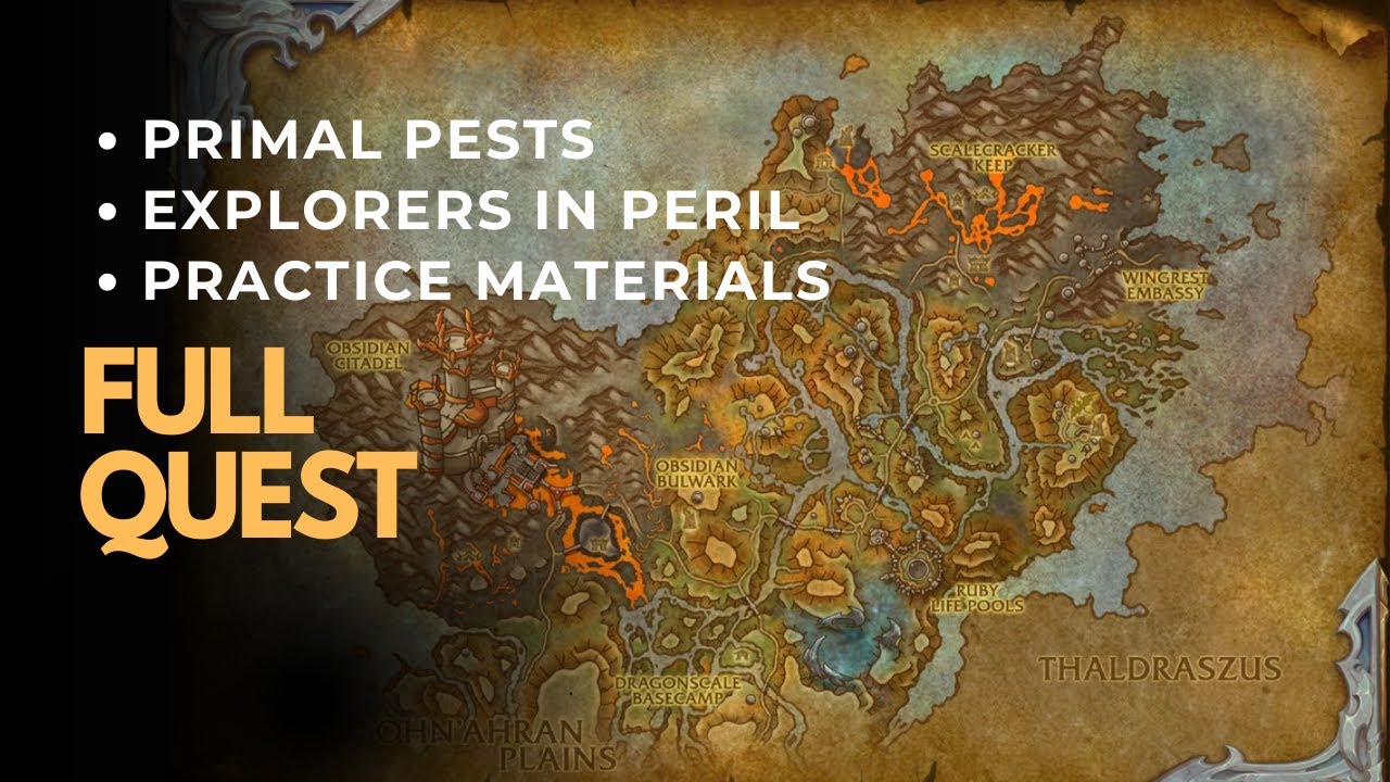 Primal Pests - Explorers in Peril - Practice Materials - Full Quest ...