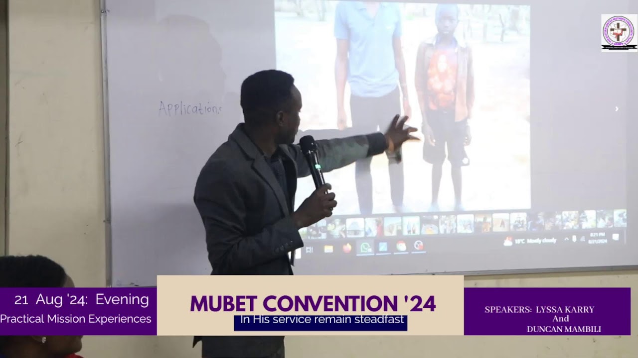 20 TH AUG 2024 || MUBET CONVENTION '24:Practical Misssion Experiences ...