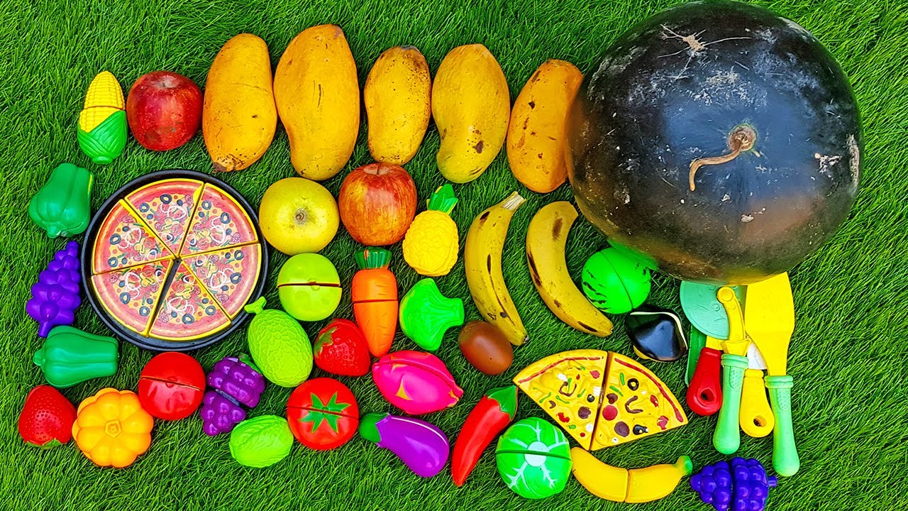 Satisfying Cutting Fruit | Fruit Watermelon Mango and Vegetable | Real ...