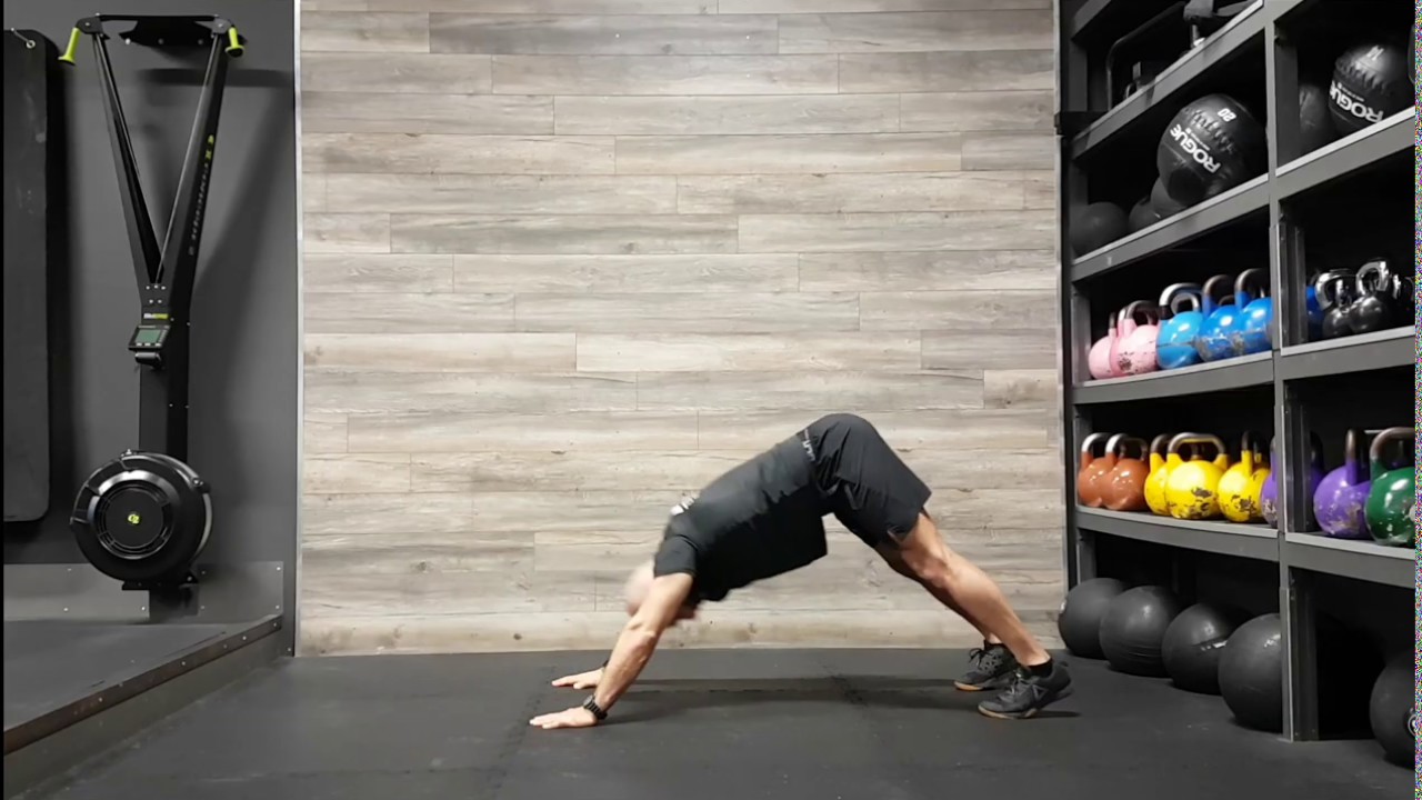 Yoga push up - YouTube