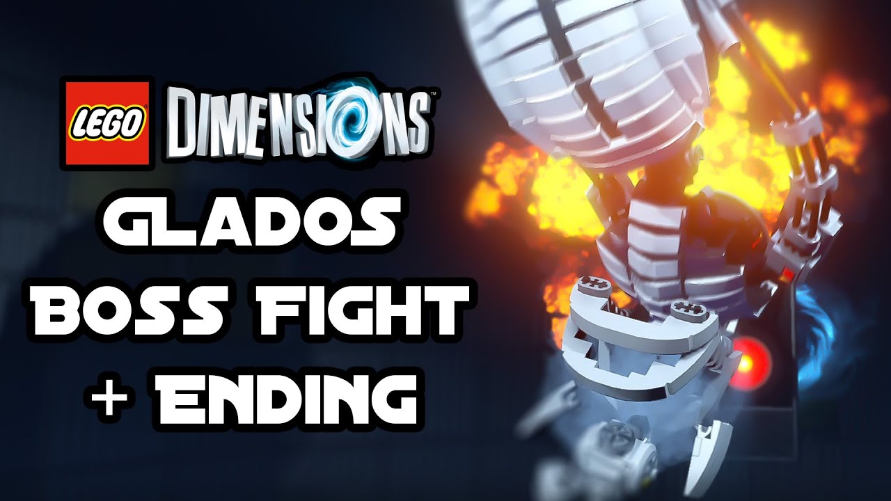 GLaDOS Boss Fight + Ending - Lego Dimensions (Main Game) | 4K - YouTube