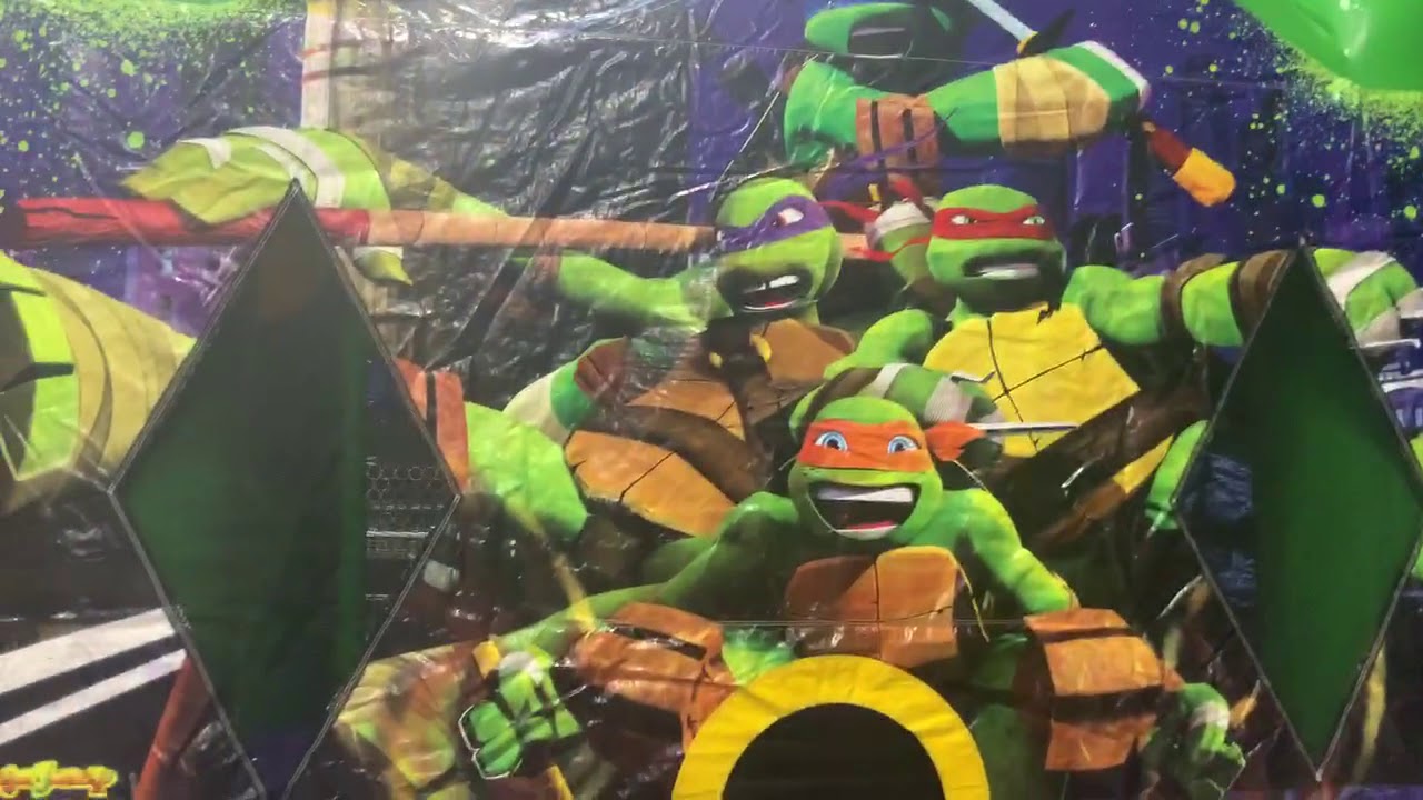 Ninja Turtles bounce house from About to Bounce Inflatable Rentals New Orleans - YouTube