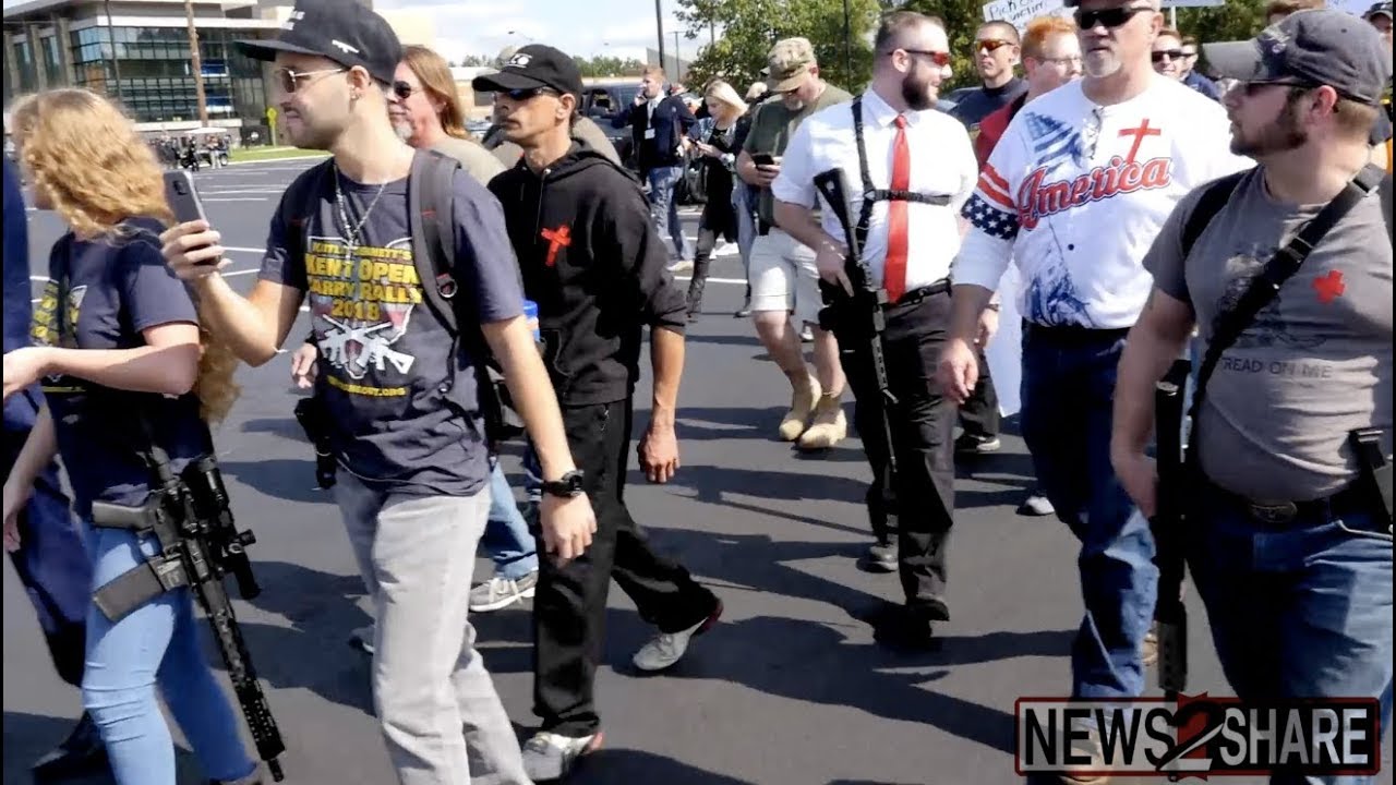 Kent State: Four Arrested, Clashes Between Open Carry Rally and Left ...