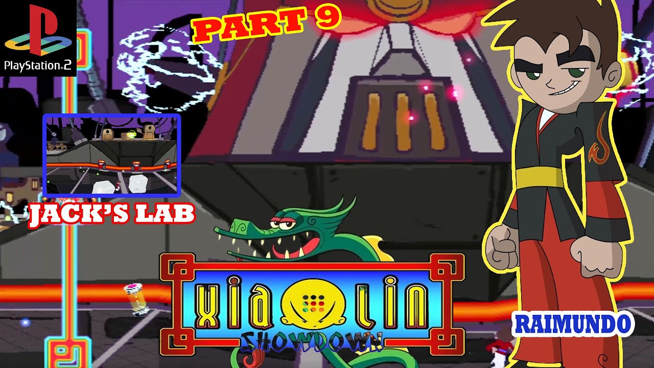 NOSTALGIC - XIAOLIN SHOWDOWN (2006) PS2 - JACK'S LAB ARENA - PART 9 -!!! - YouTube
