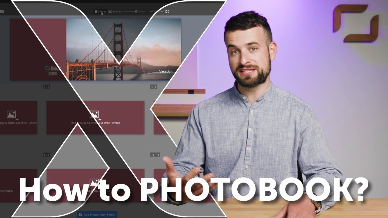 How to create photo book - YouTube