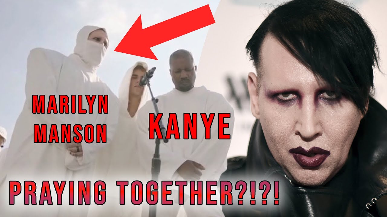 Kanye and Marilyn Manson PRAYING TOGETHER?!?!?! (Clip From Livestream ...