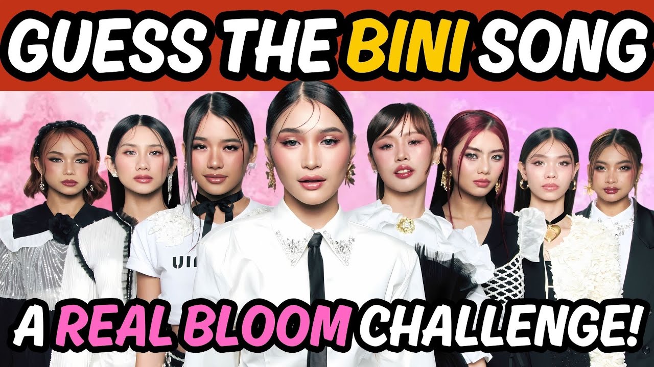 BINI GAME | GUESS THE SONG CHALLENGE: BLOOMS, THIS QUIZ IS FOR YOU! - YouTube