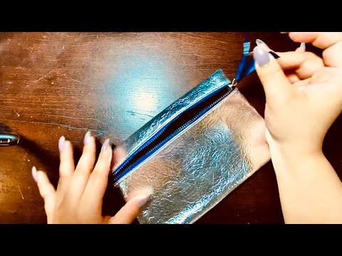 ASMR ZIPPING AND TAPPING SOUNDS