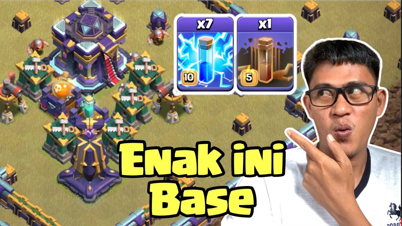 Base Kaya Gini Enaknya pakai strategi petir ni boss COC INDONESIA - YouTube