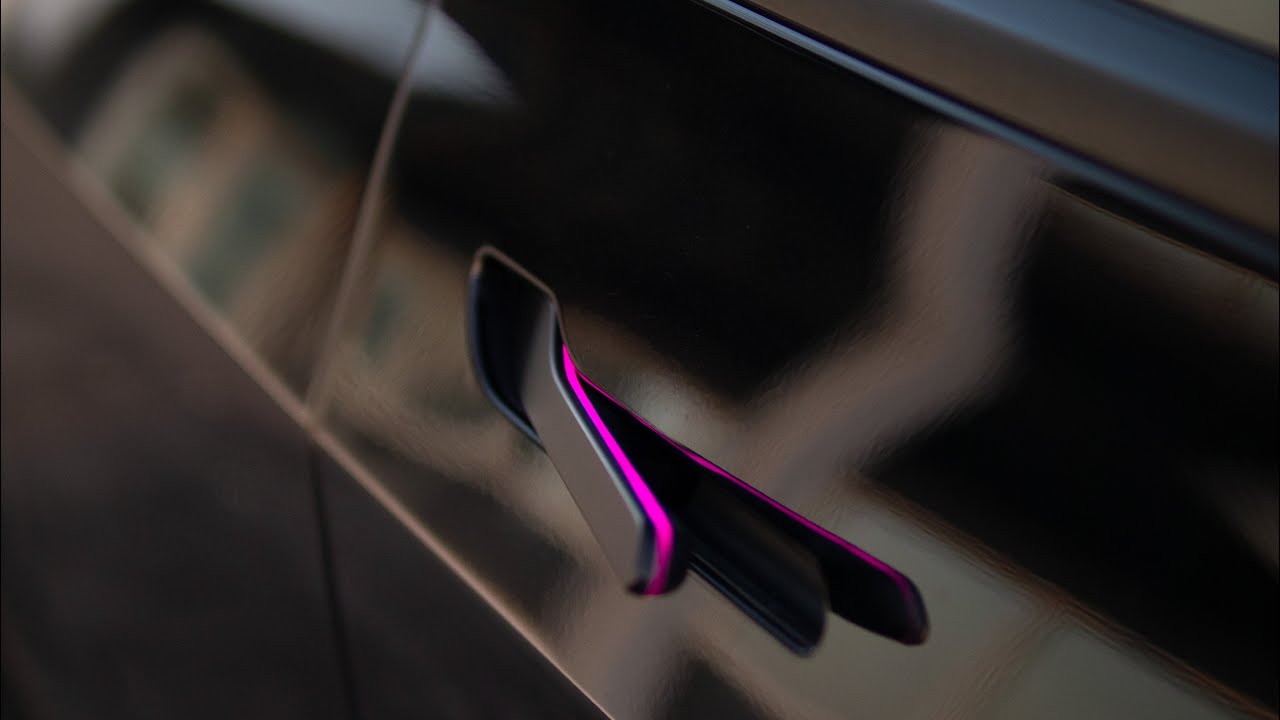 Installing Tesla Auto Presenting Door Handles! - YouTube