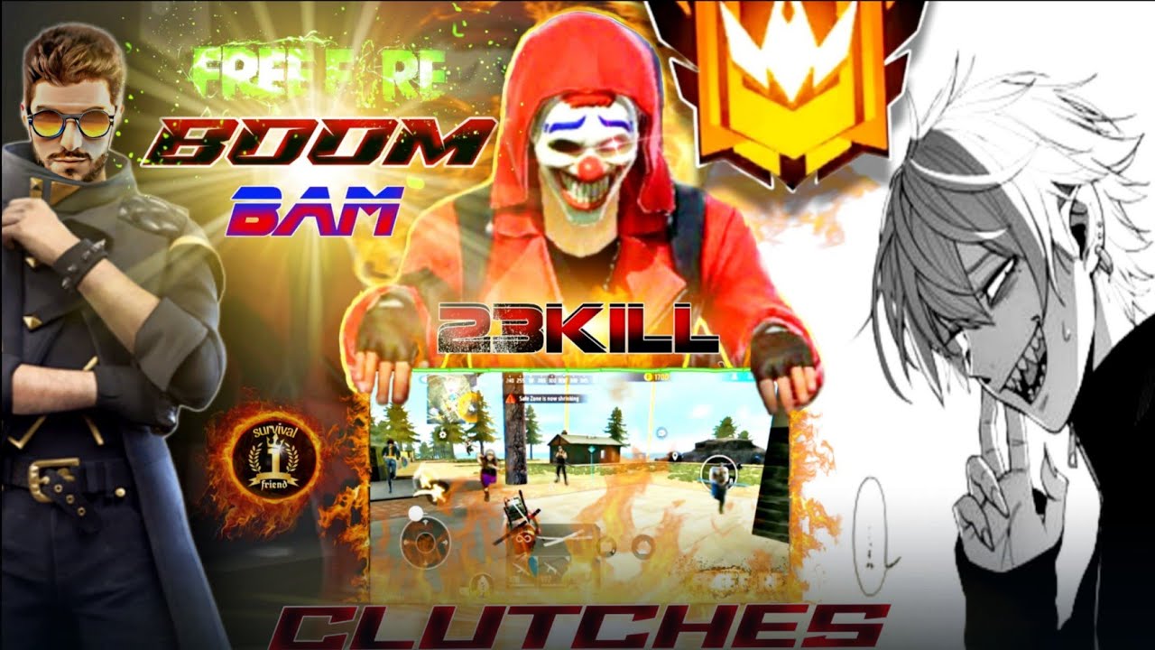 free fire boom bam 23. kill 👈🏻 - YouTube