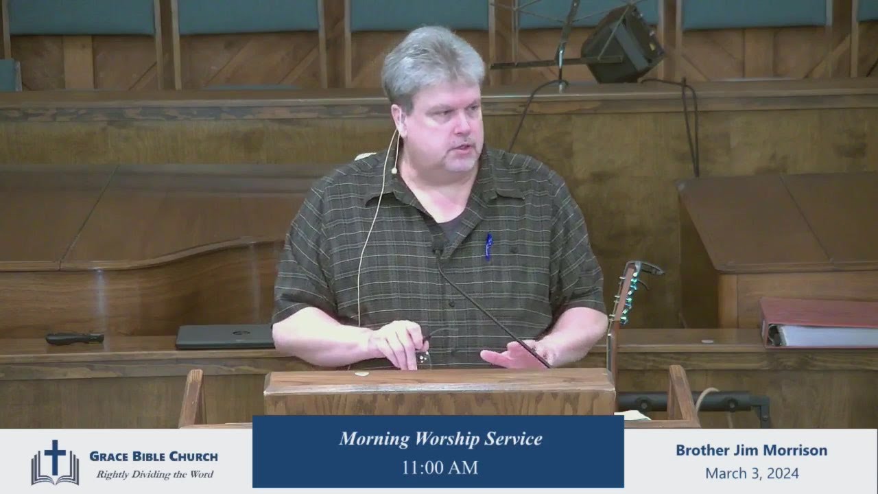 The Death of Christ, Brother Jim Morrison, 03-03-24. - YouTube