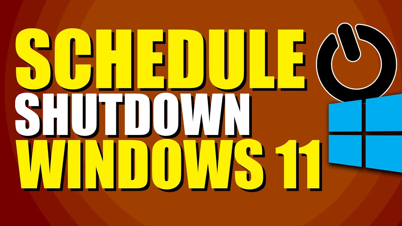 How To Schedule PC Shutdown Windows 11 (Quick & Easy) - YouTube