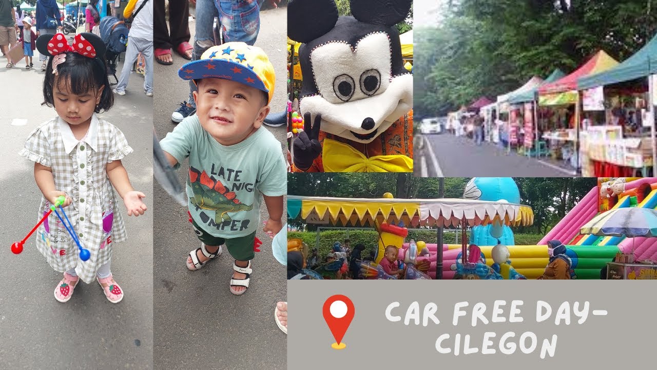 Main Latto-latto - Car Free Day Cilegon - YouTube