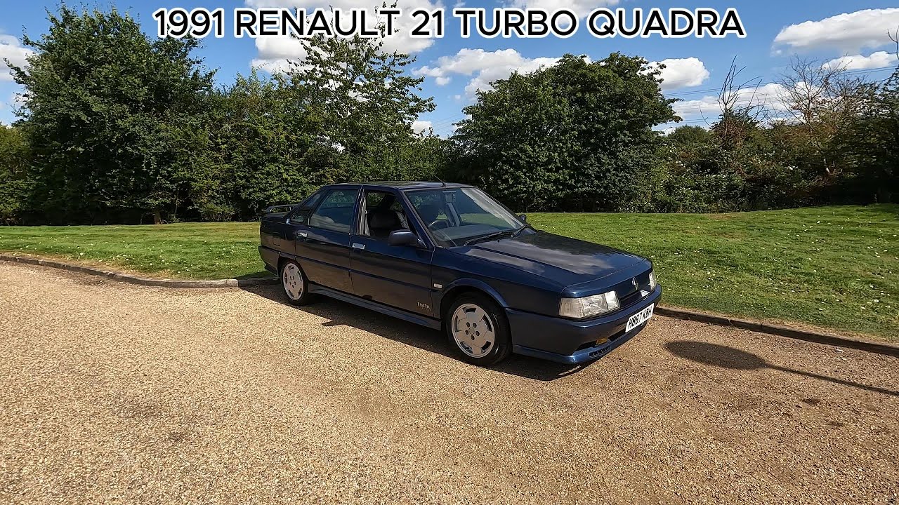 1991 RENAULT 21 TURBO QUADRA - YouTube
